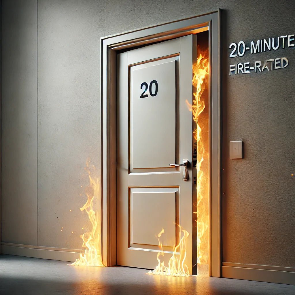 20 Minute Firerated Slab Doors